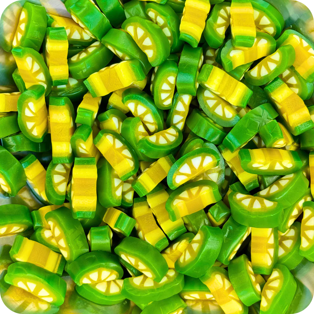 Gumové cukríky s plátkom limetky – SnackTeen.hu